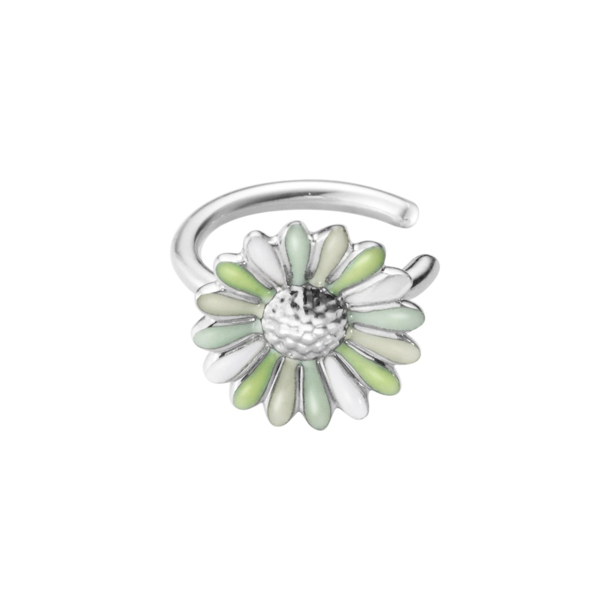 Georg Jensen Daisy Grøn Ear Cuff 20001129 - Georg Jensen - Guldsmed Borup